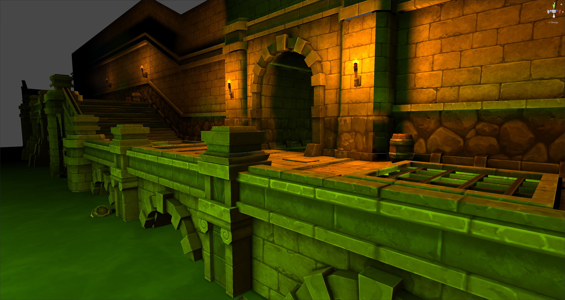 ArtStation - Fantasy Chess RPG Environment - City Alley | Game Assets