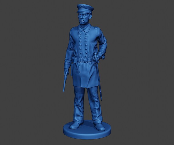 ArtStation - American Naval Officer Stand Civil War Union ACWUS1 ...