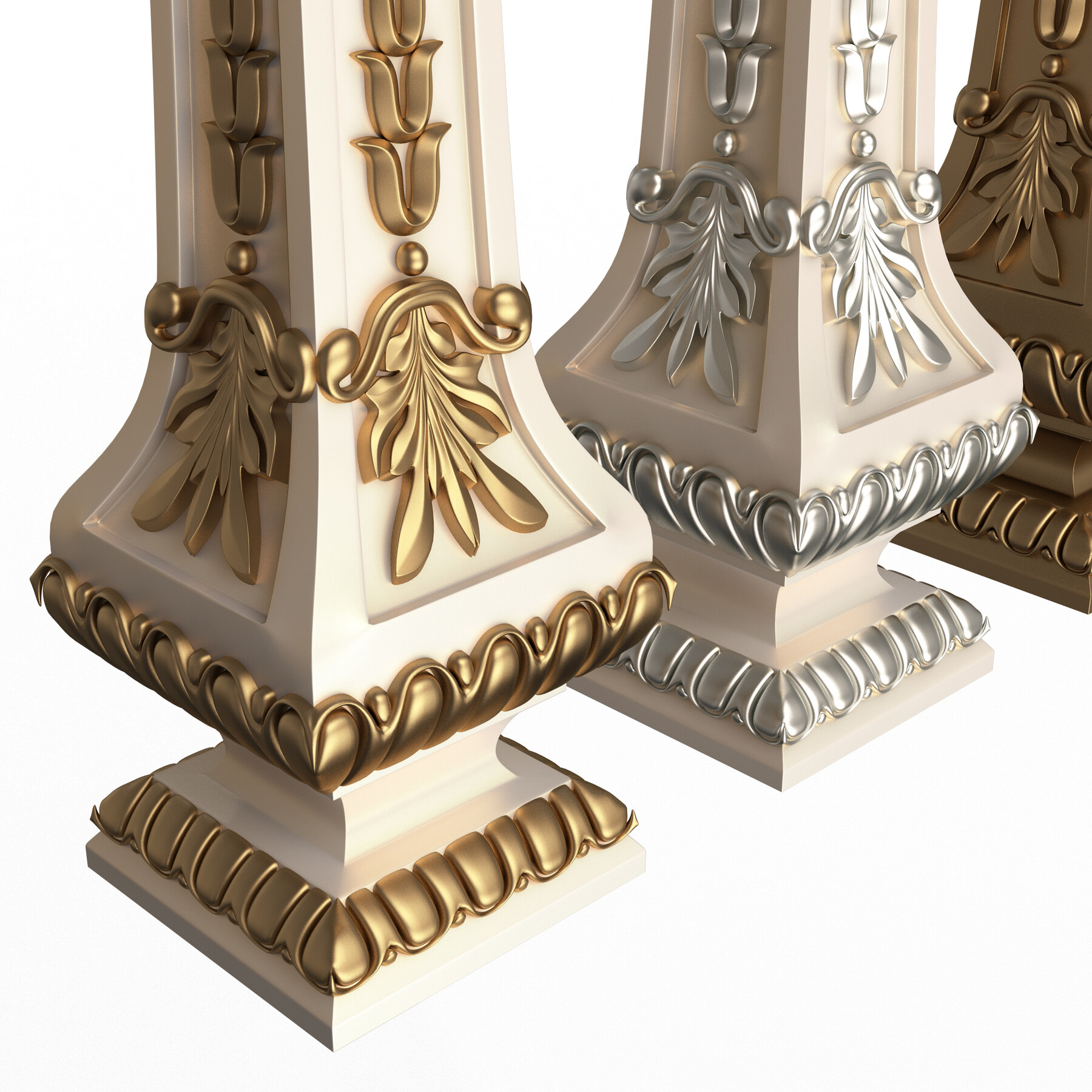 ArtStation - Classic Baluster 07 | Resources