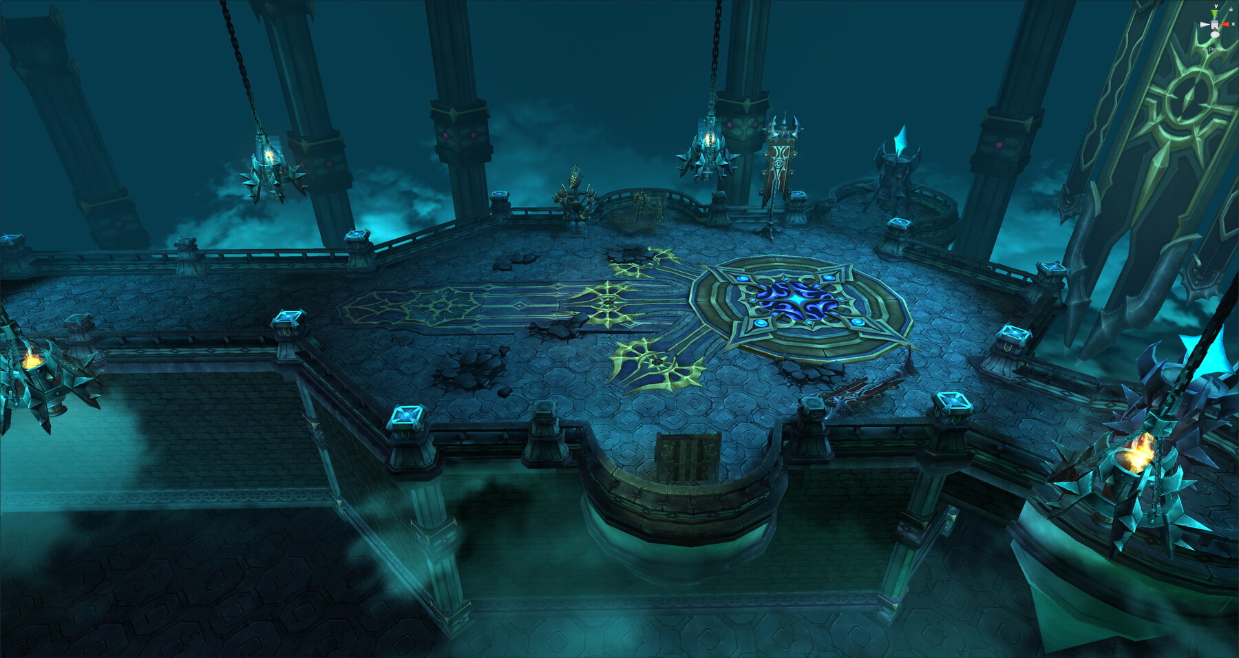 ArtStation - Fantasy Chess RPG Environment - Final Dungeon | Game Assets