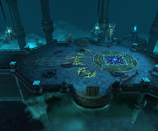 ArtStation - Fantasy Chess RPG Environment - Final Dungeon | Game Assets