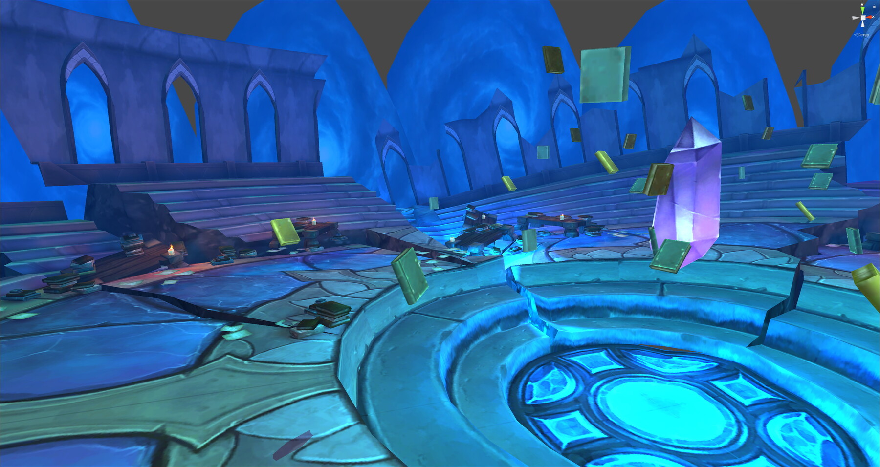 ArtStation - Fantasy Chess RPG Environment - Magic Hall | Game Assets