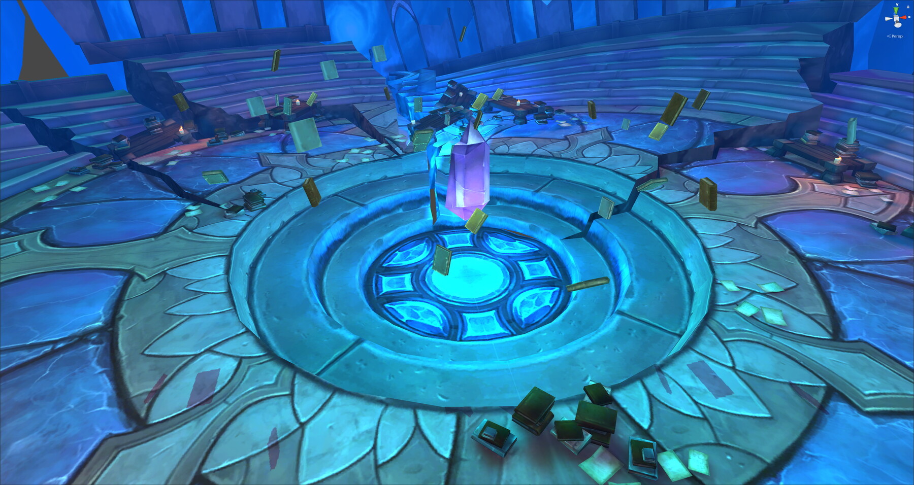 ArtStation - Fantasy Chess RPG Environment - Magic Hall | Game Assets