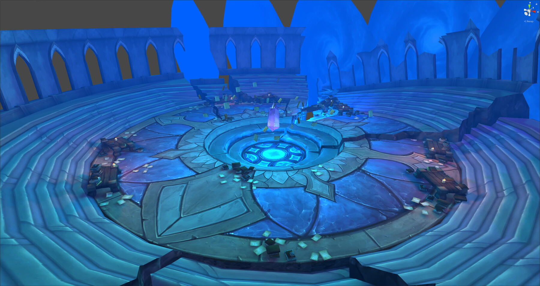 ArtStation - Fantasy Chess RPG Environment - Magic Hall | Game Assets