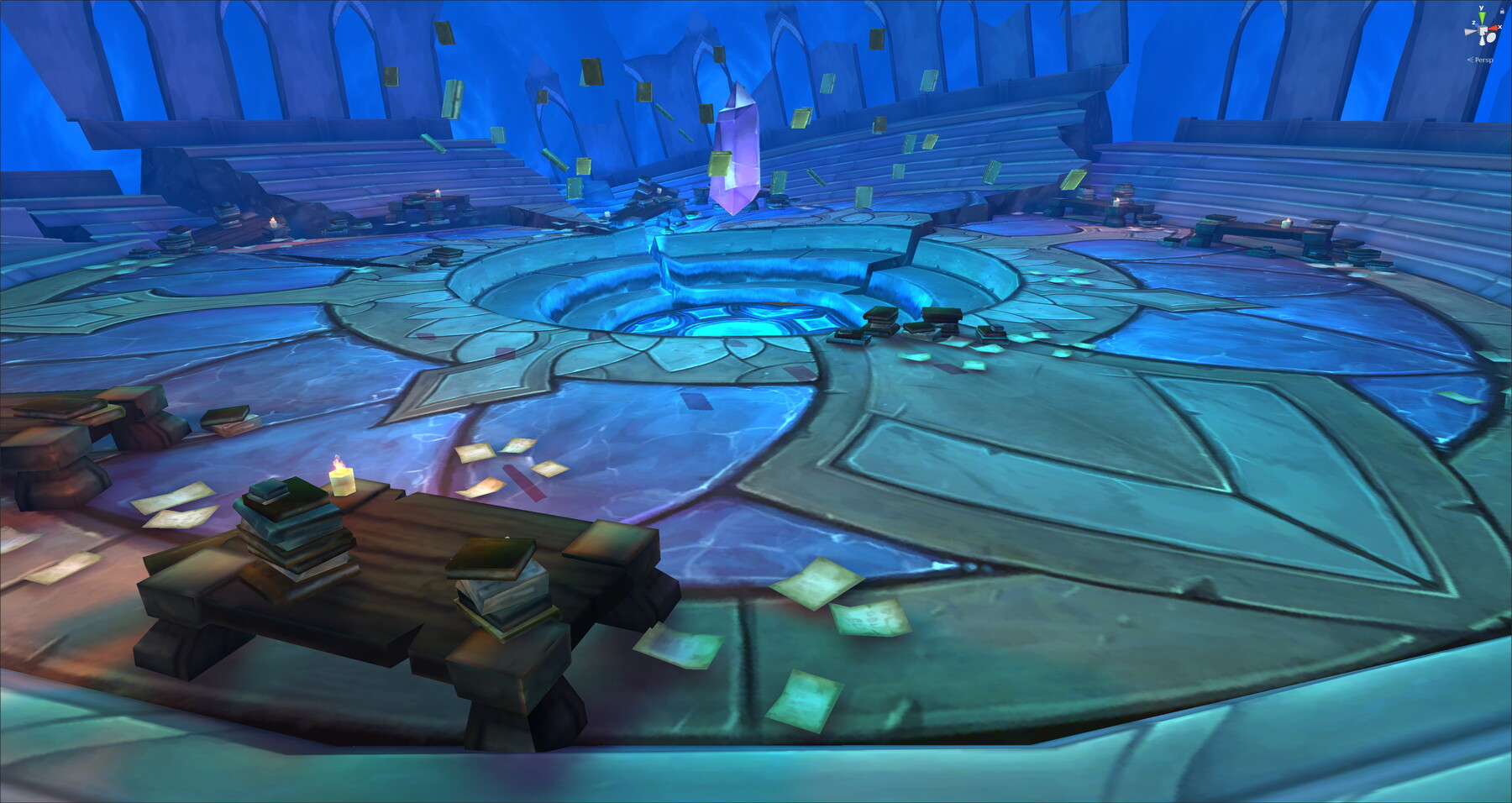 ArtStation - Fantasy Chess RPG Environment - Magic Hall | Game Assets