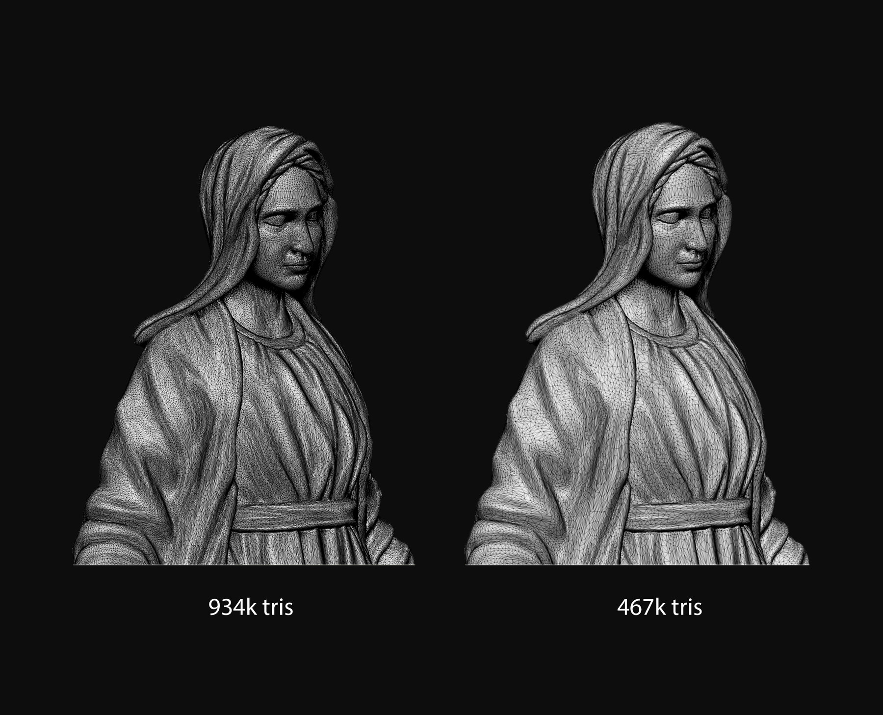 ArtStation - Saint Virgin Mary 3D print | Resources