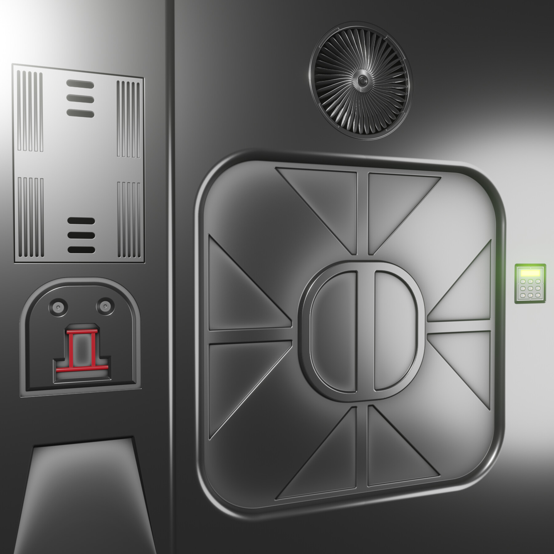 ArtStation - 50 Semi sci-fi hard surface decals pack. Decal Machine 2.5 ...