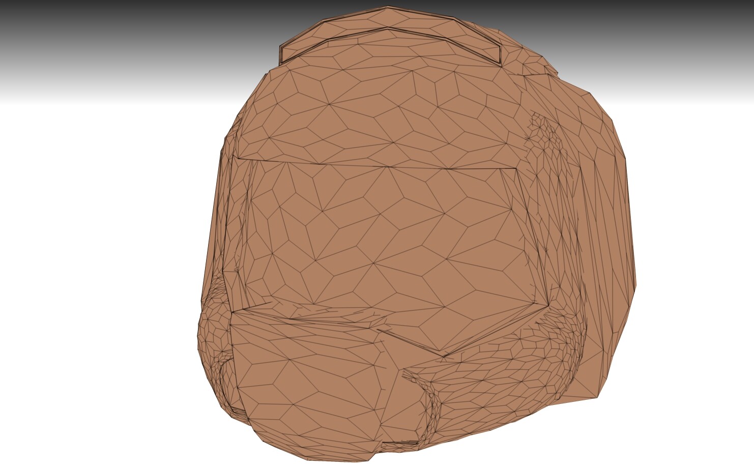 ArtStation - DOOMGUY HELMET low-poly PBR | Game Assets