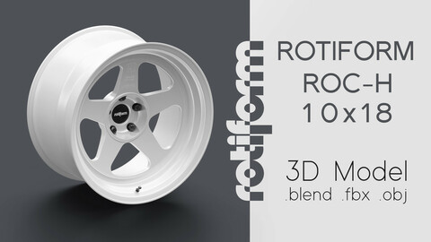 ArtStation - Rotiform Aerodisc Turbofan Rim/Wheel 3D Model + Designs ...