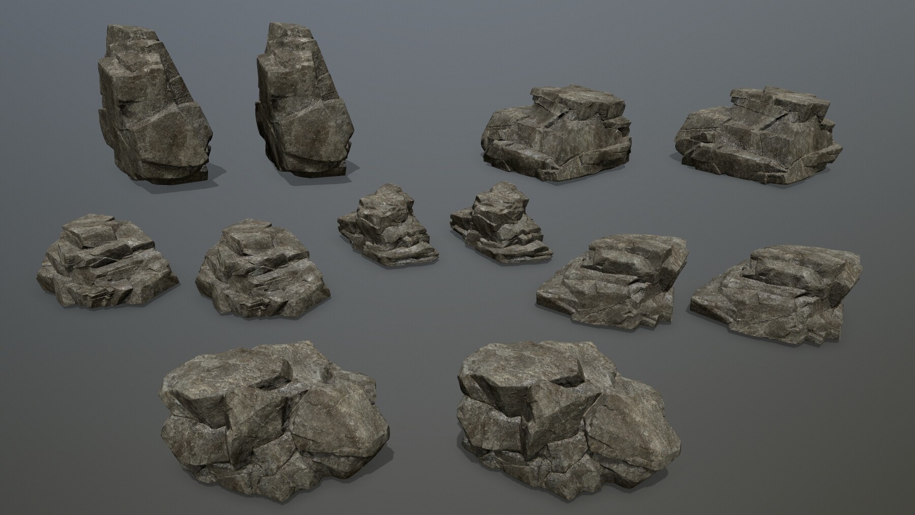 ArtStation - Rock Set | Game Assets