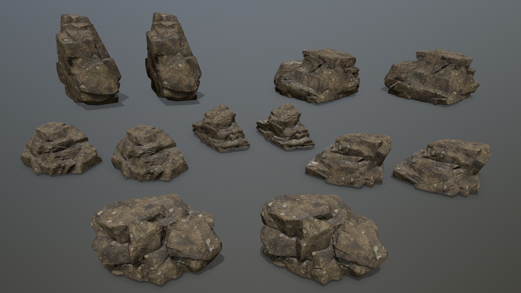 ArtStation - Rock Set | Game Assets
