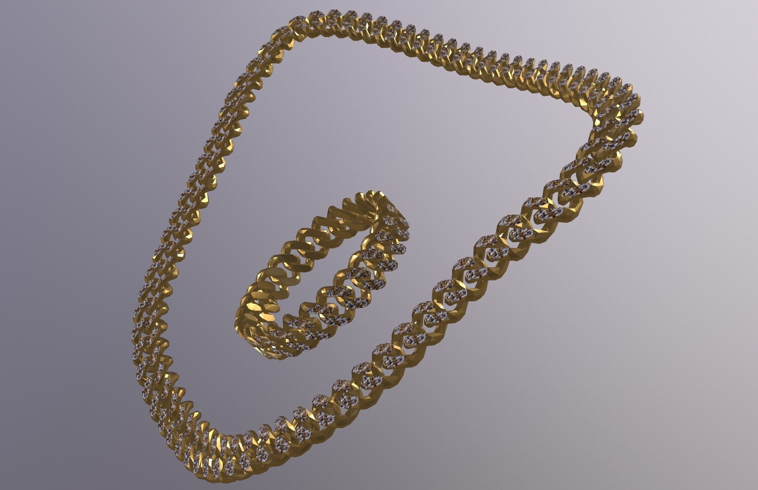 ArtStation - GOLD JEWELRY low-poly PBR | Game Assets