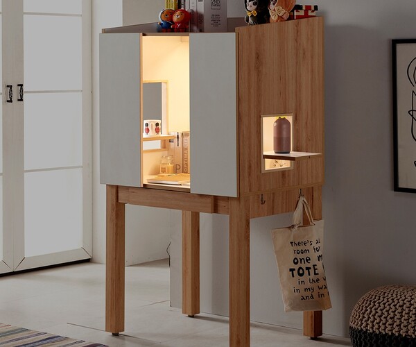 ArtStation - Hydewell Decorated LED Desk | Resources