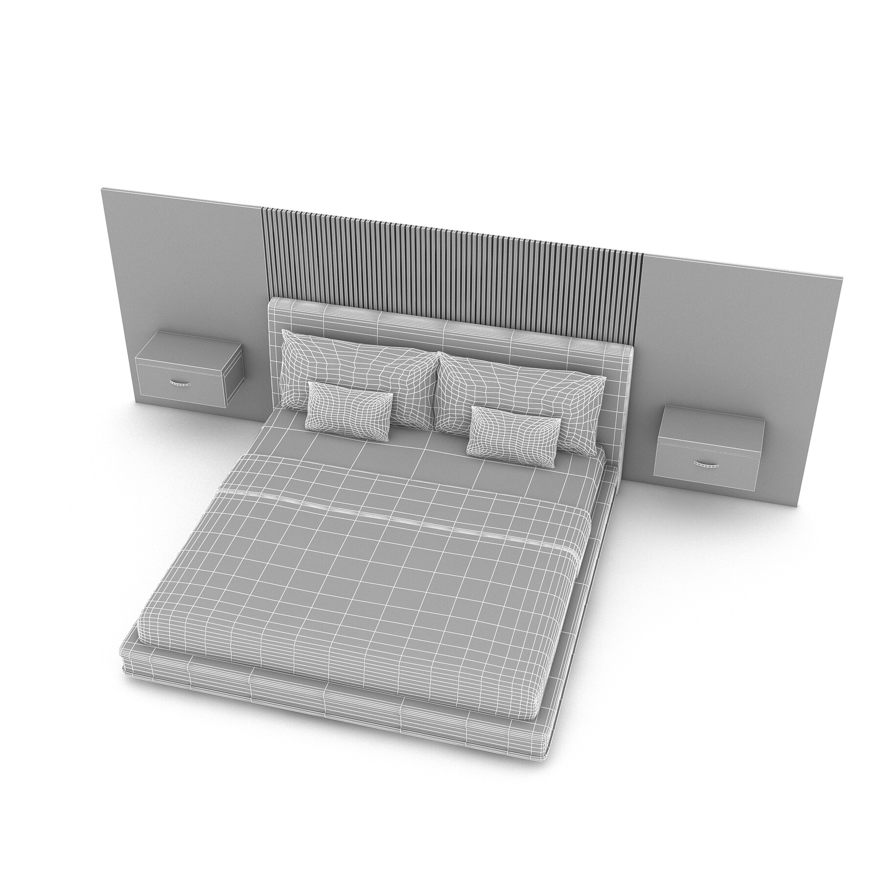 ArtStation - 3d modern bed design 01 | Resources