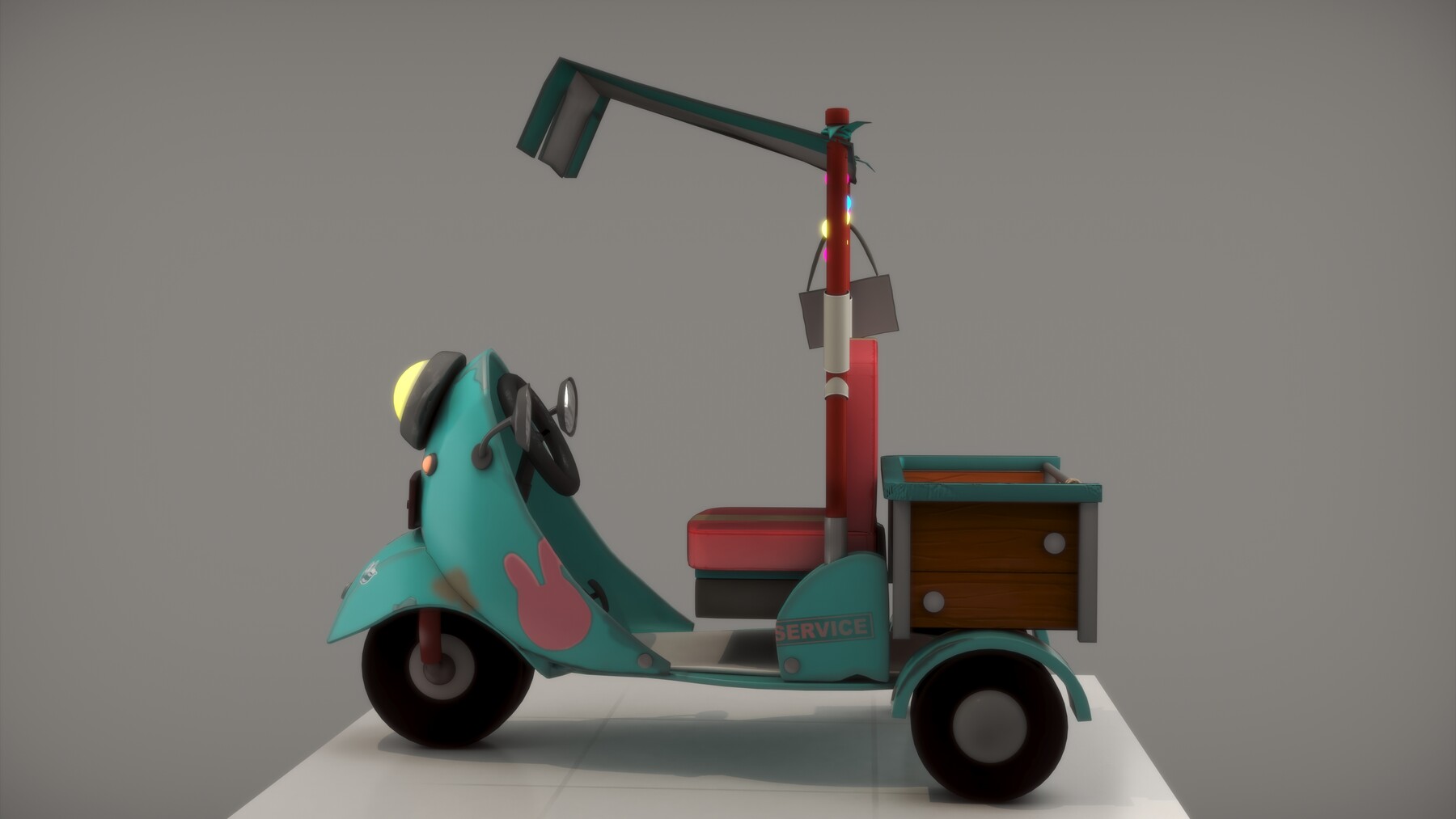 ArtStation - stylized tricycle | Resources