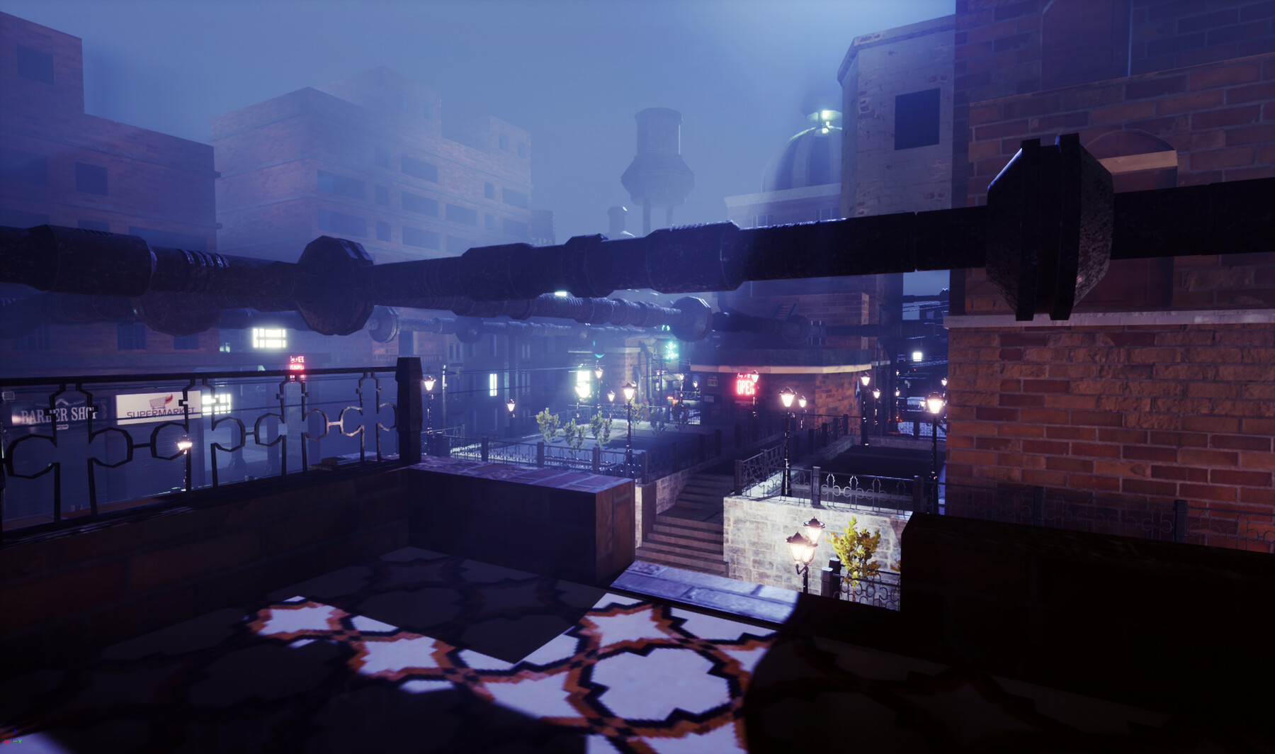 ArtStation - UnderTown_v1 (UE5) | Game Assets