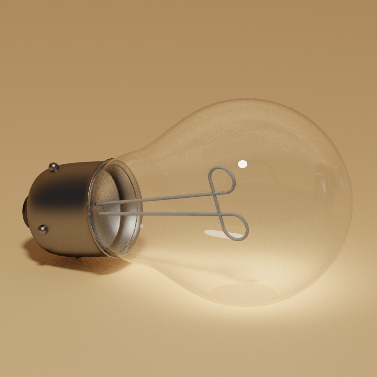 ArtStation - Simple Cute Incandescent Light Bulb 3D Model | Resources
