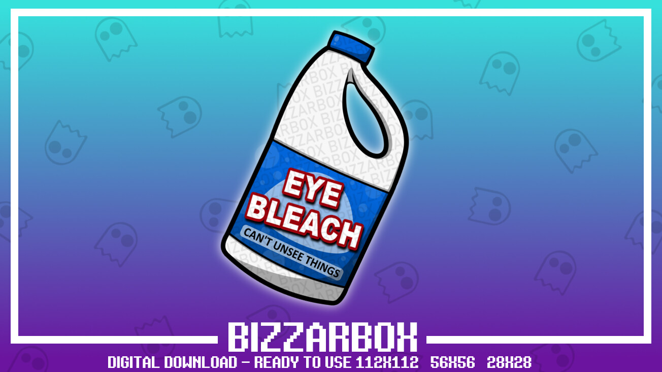 ArtStation - Twitch Emote: Eye Bleach | Artworks