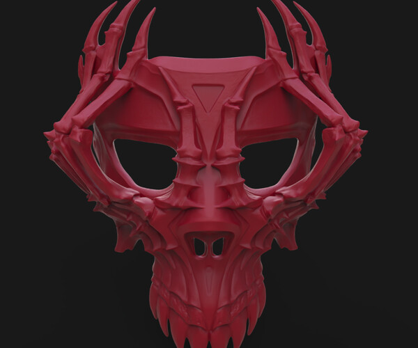 ArtStation - Skull mask | Resources
