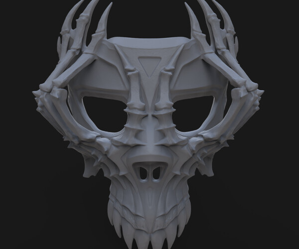 ArtStation - Skull mask | Resources
