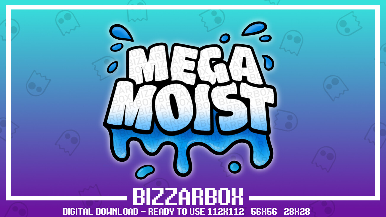 ArtStation - Twitch Emote: Mega Moist | Artworks