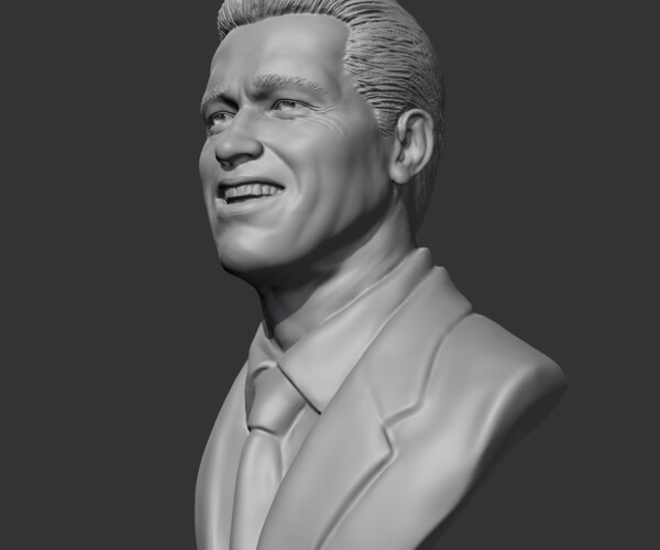 ArtStation - Arnold Schwarzenegger 3D print model | Resources