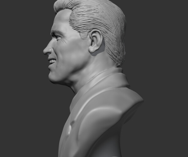 ArtStation - Arnold Schwarzenegger 3D print model | Resources