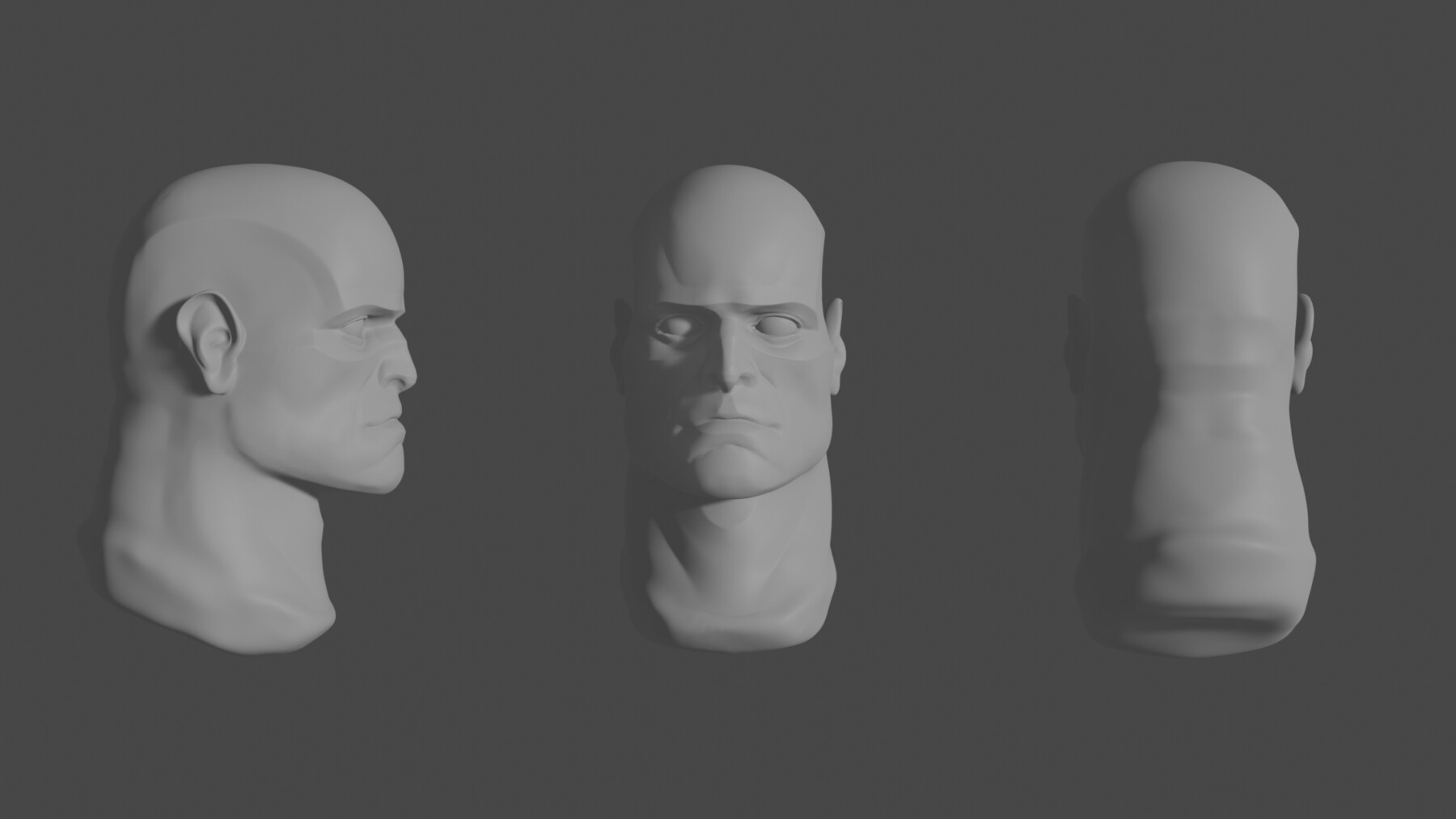 ArtStation - Strong Male Head | Resources