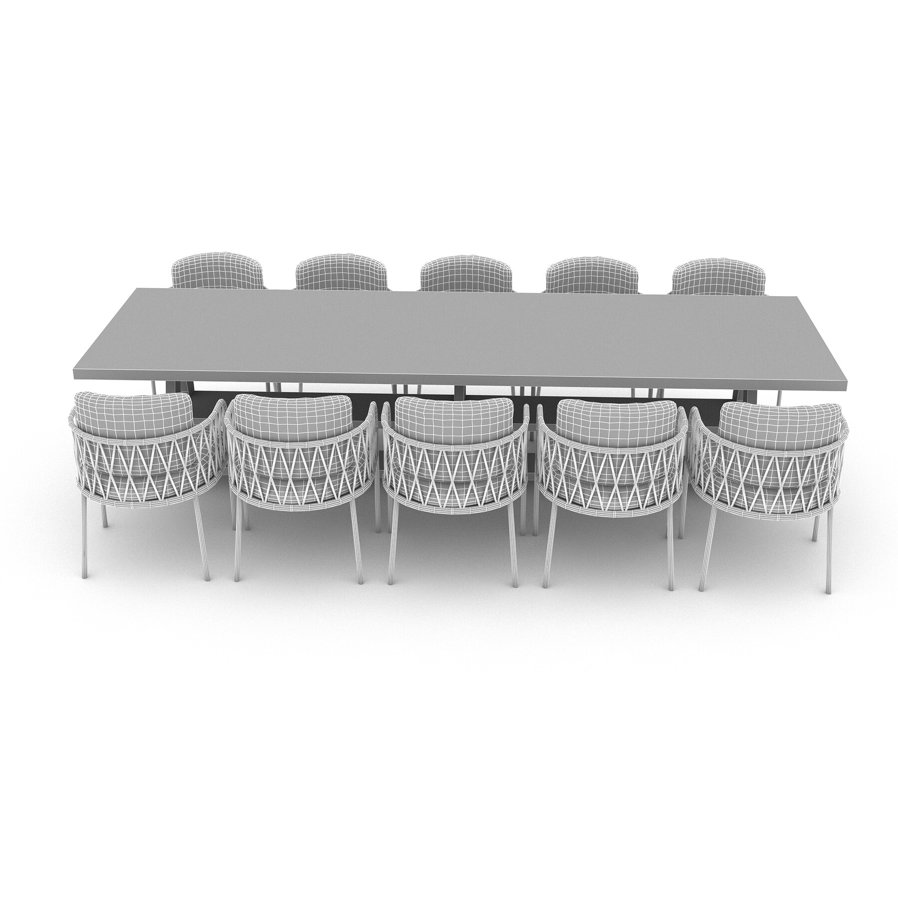 ArtStation - 3d modern dining table 01 | Resources