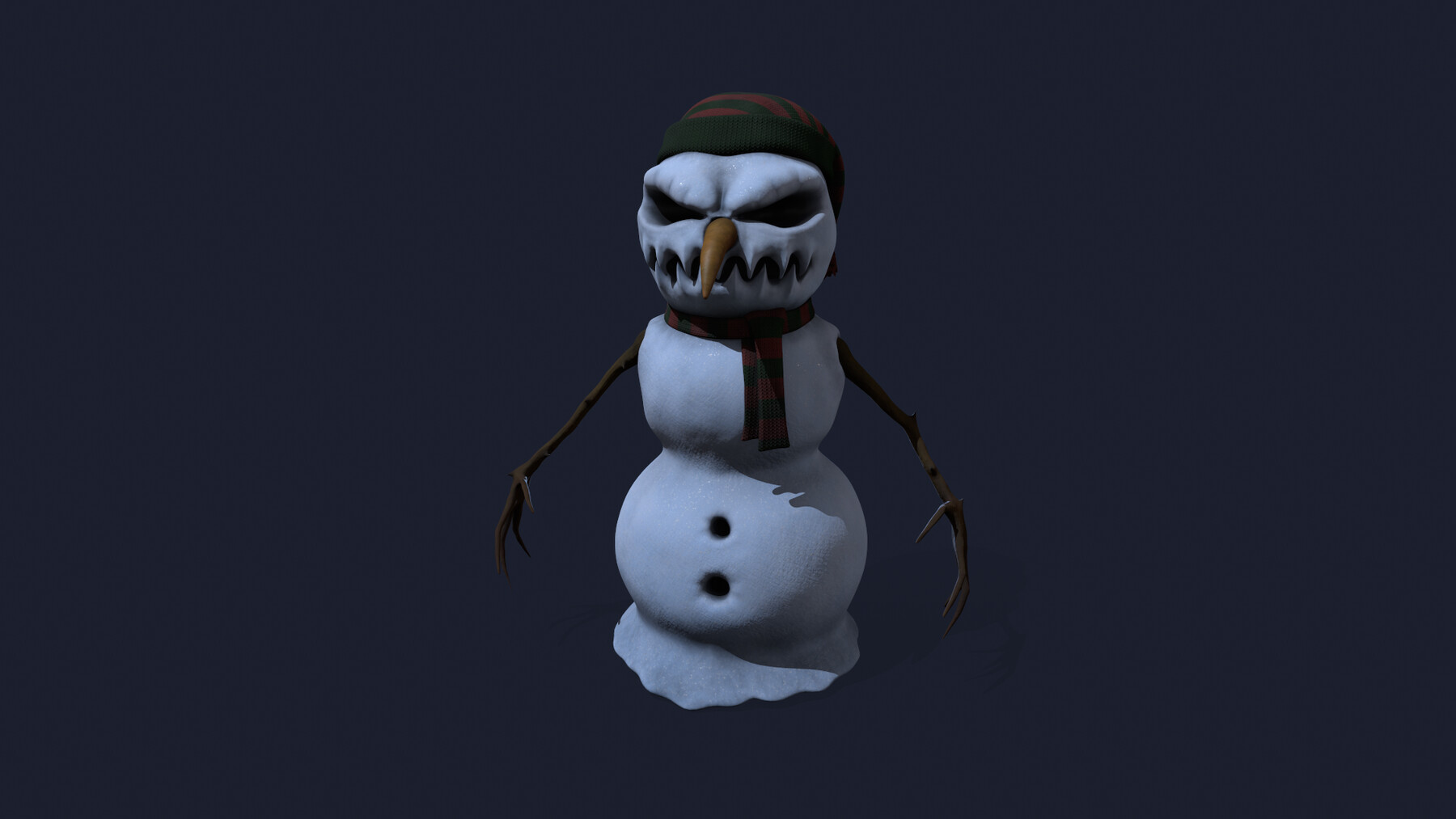 ArtStation - Evil snowman | Resources