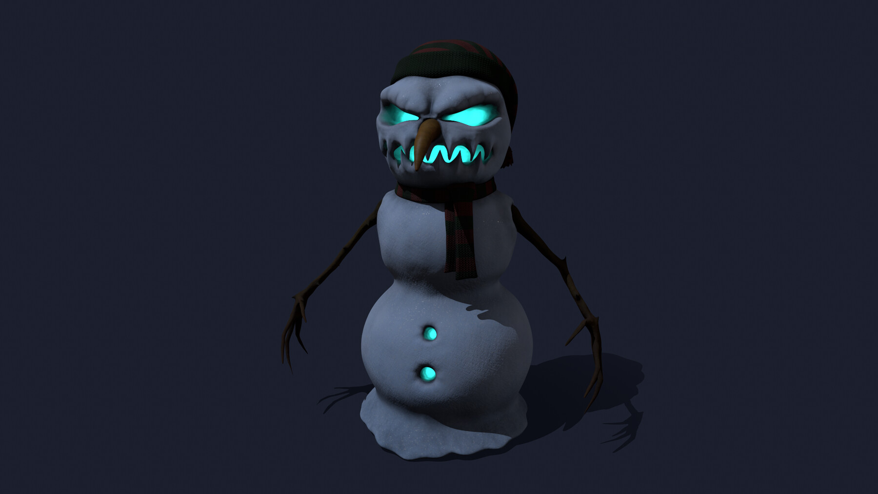 ArtStation - Evil snowman | Resources