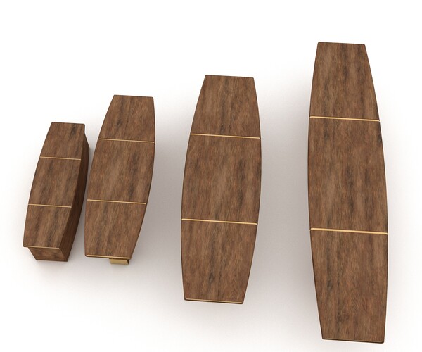 ArtStation - wooden ship tables model | Resources