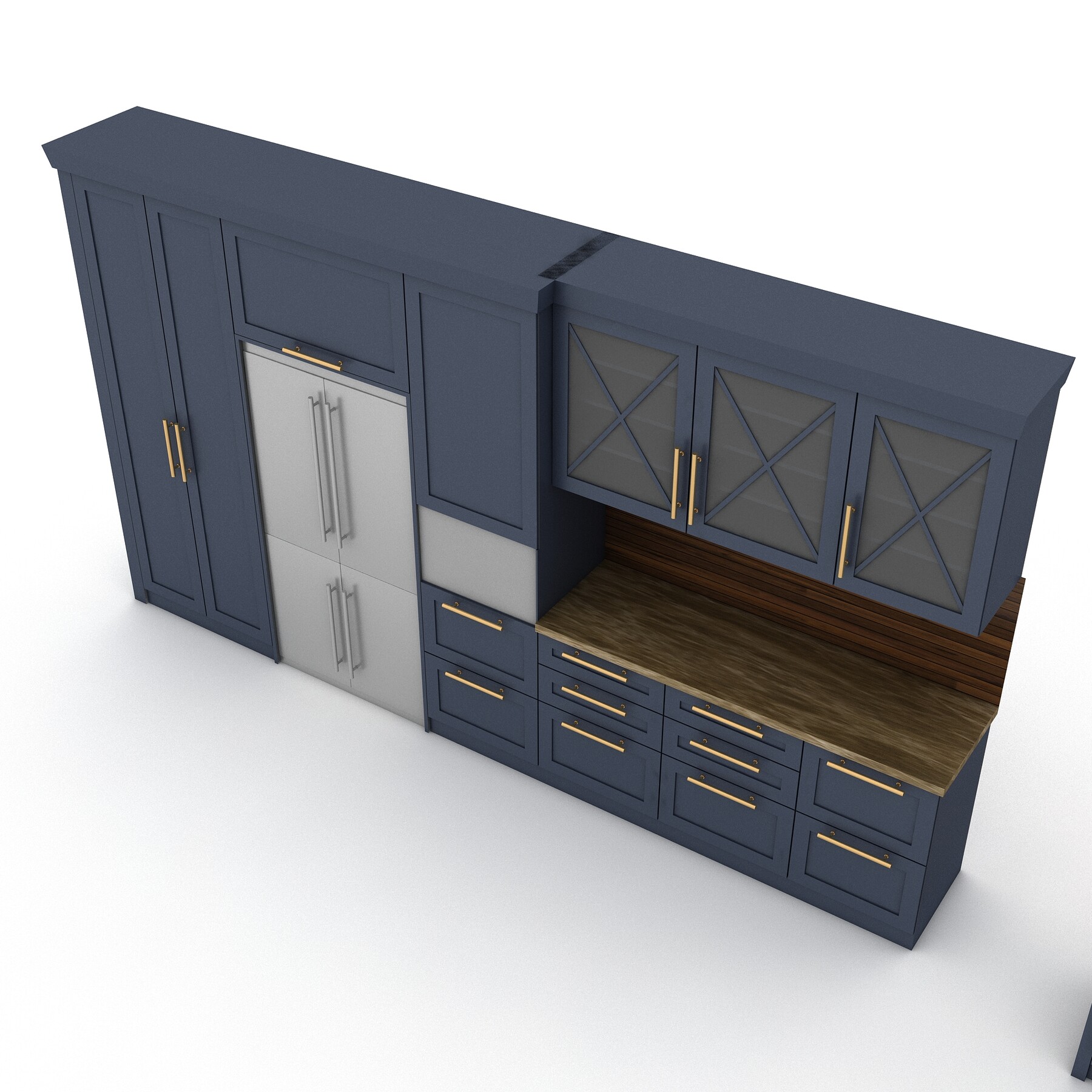 ArtStation - 3d modern kitchen design | Resources