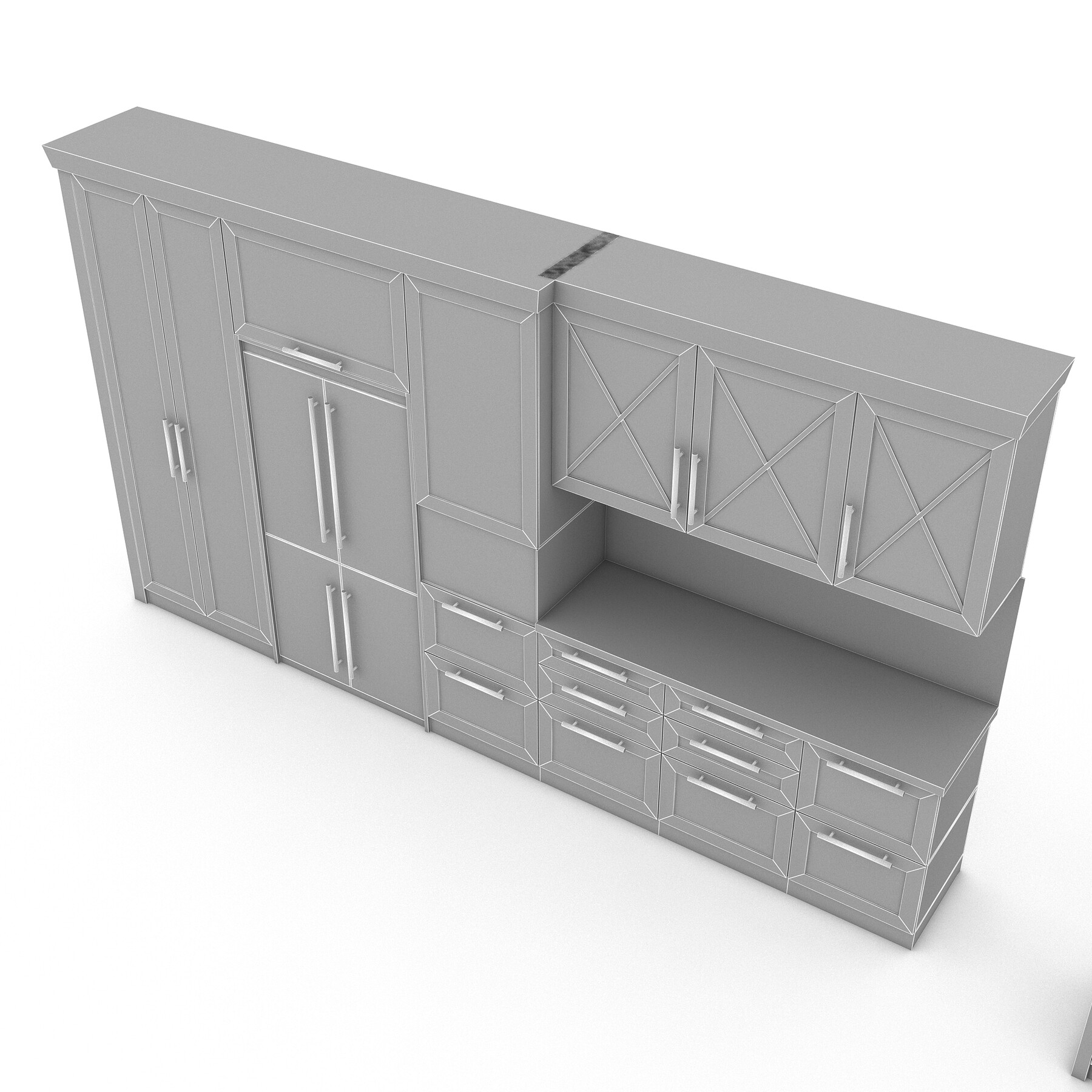 ArtStation - 3d modern kitchen design | Resources