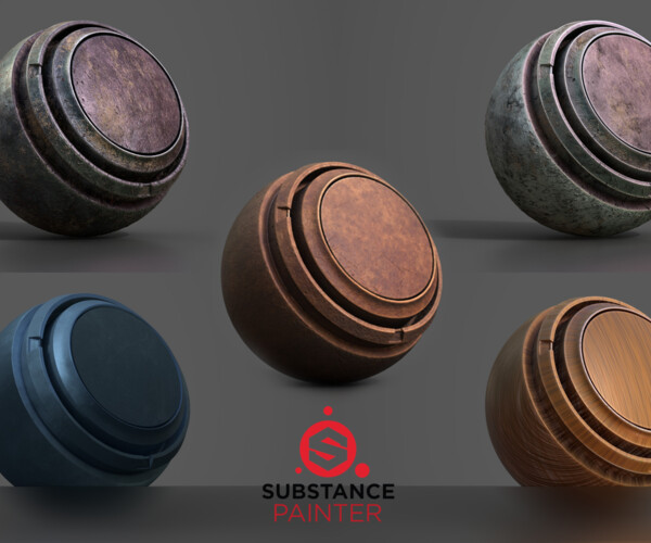 ArtStation - Free Smart Material Pack [Semi realistic] | Game Assets