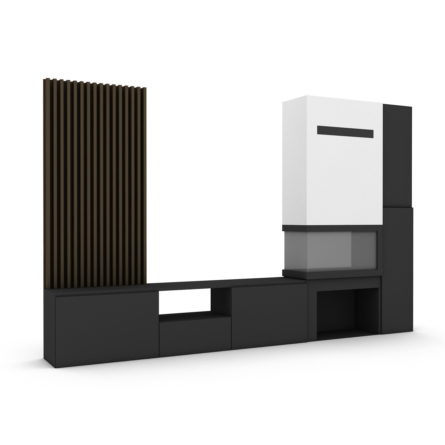 ArtStation - 3d modern tv stand 3D model | Game Assets