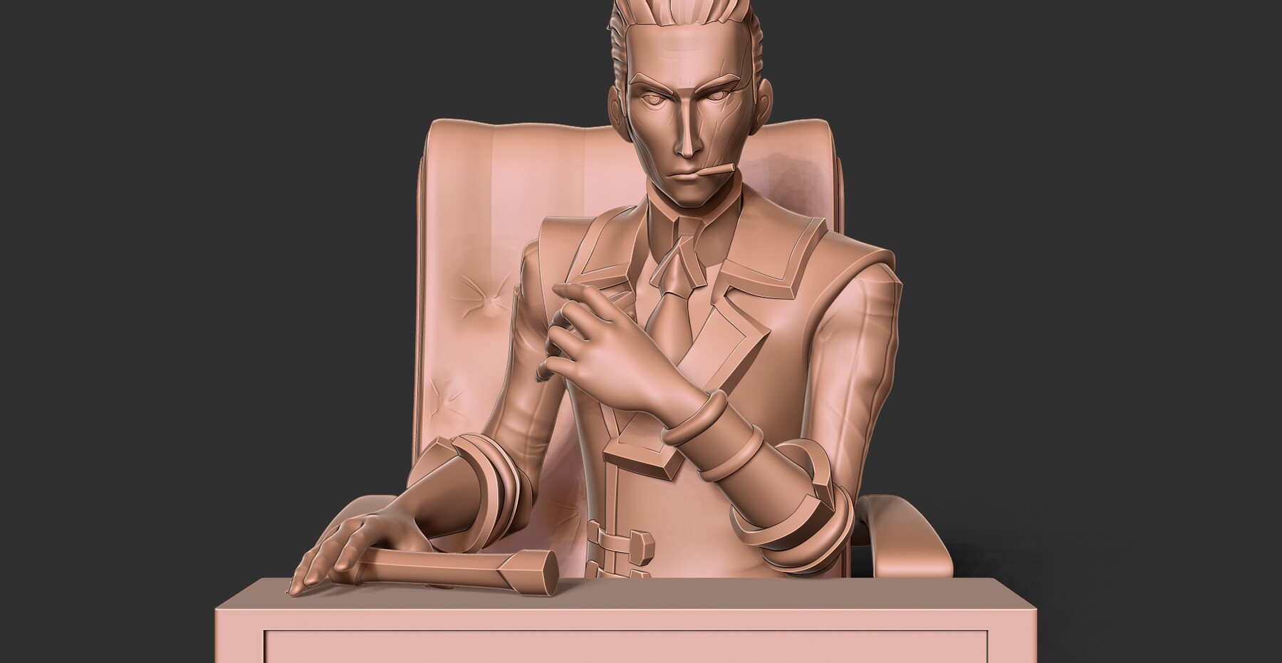 ArtStation - Silco bust - Arcane Fanart | Resources