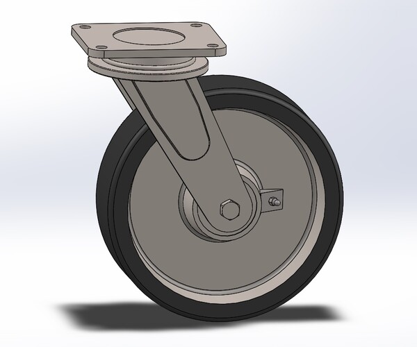 ArtStation - caster wheel | Game Assets