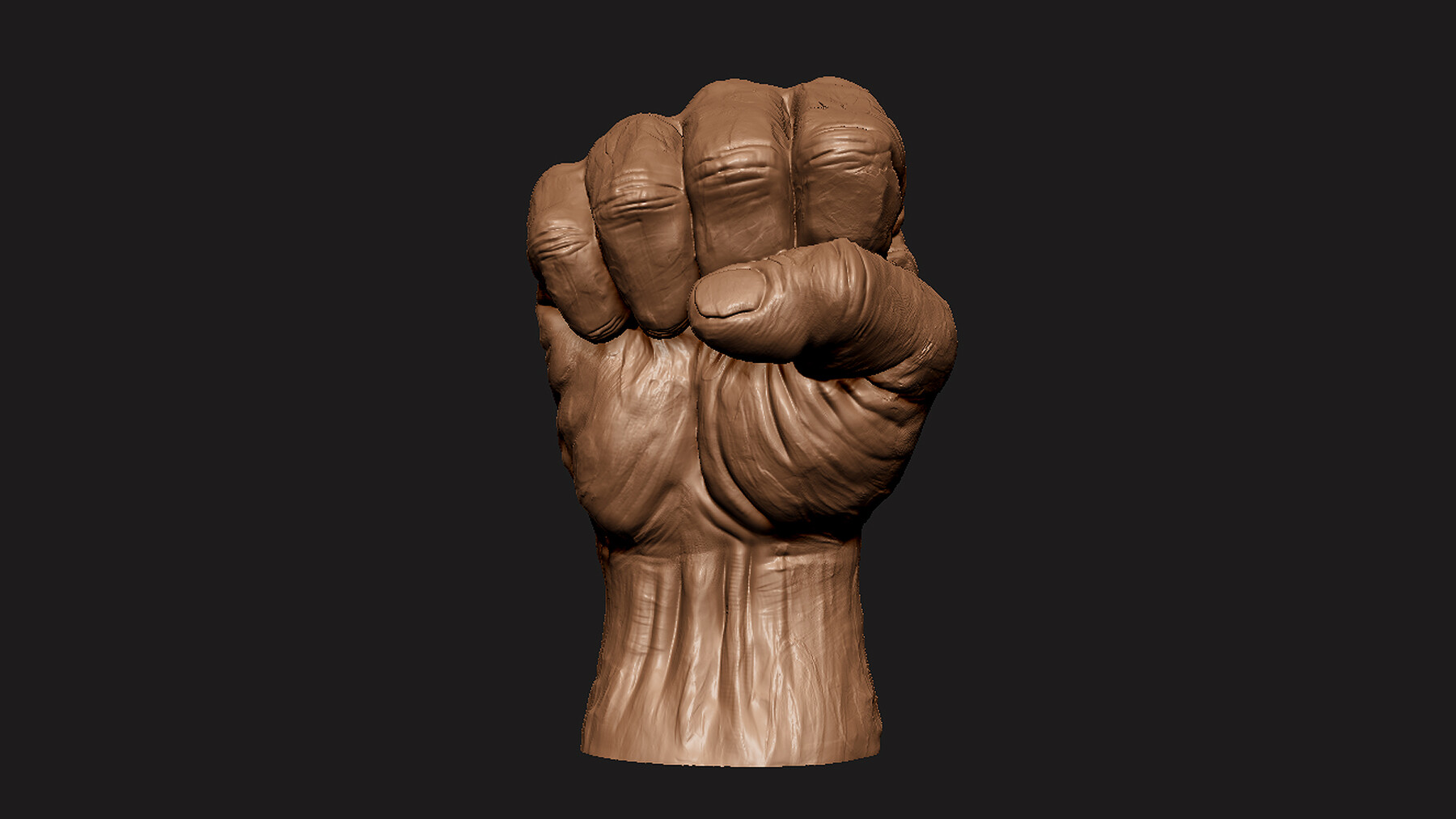 ArtStation - Fist Gesture 3D print model | Game Assets