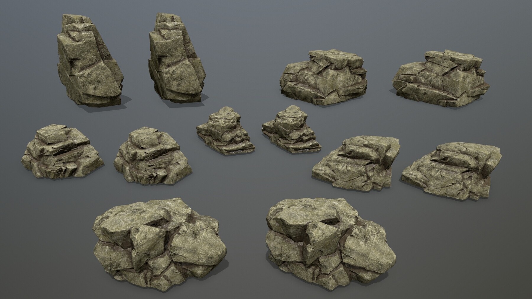 ArtStation - Rock Set | Game Assets