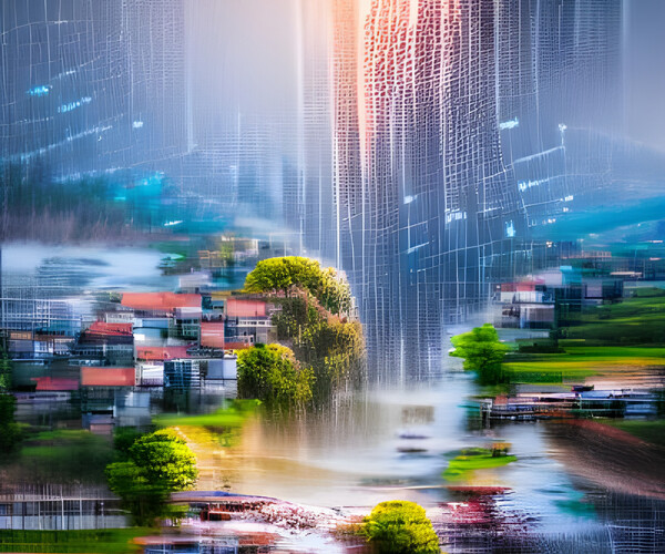 ArtStation - Rain on the City | Artworks