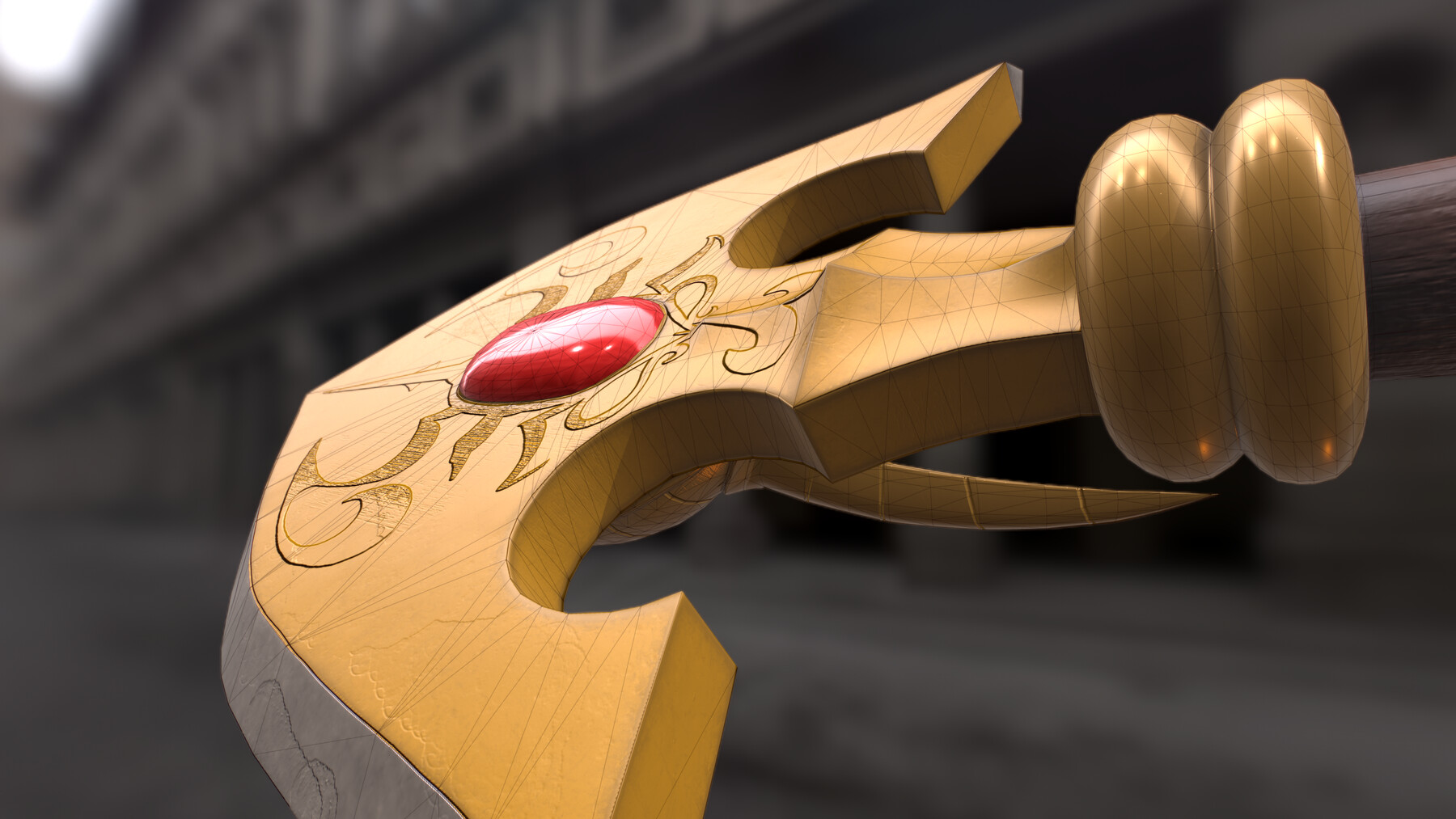 ArtStation - Jojo's Requiem Arrow | Game Assets