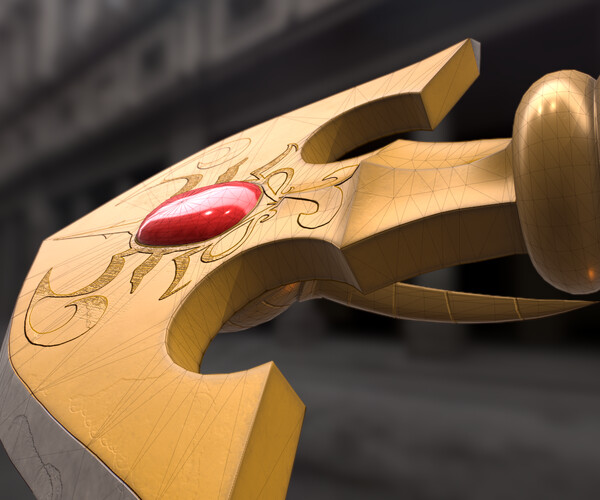 ArtStation - Jojo's Requiem Arrow | Game Assets