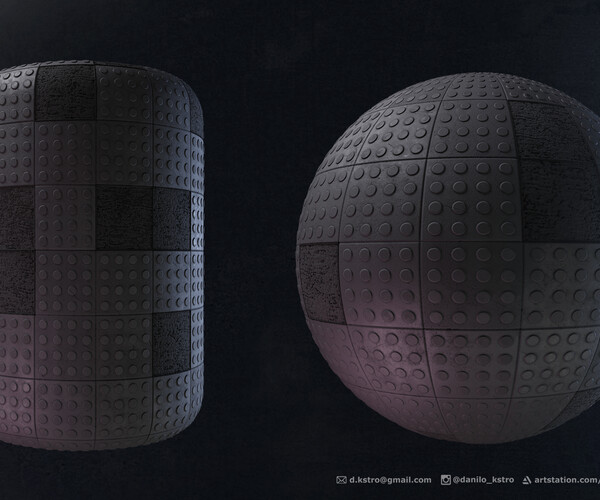 ArtStation - Customizable Rubber Flooring - Procedural Texture | Resources