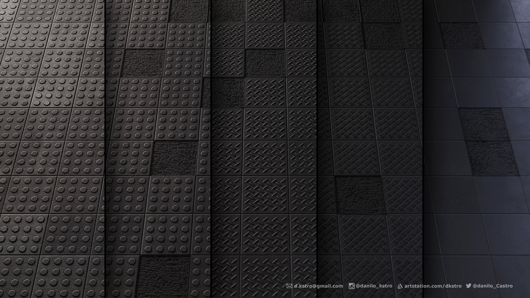 ArtStation - Customizable Rubber Flooring - Procedural Texture | Resources