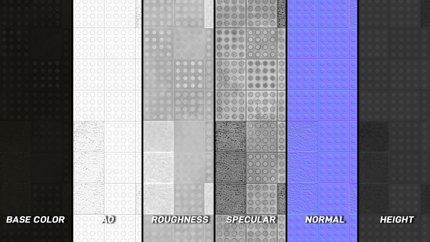 ArtStation - Customizable Rubber Flooring - Procedural Texture | Resources