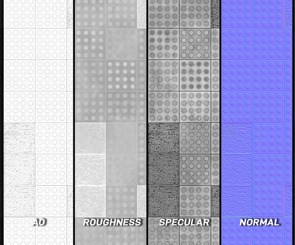 ArtStation - Customizable Rubber Flooring - Procedural Texture | Resources