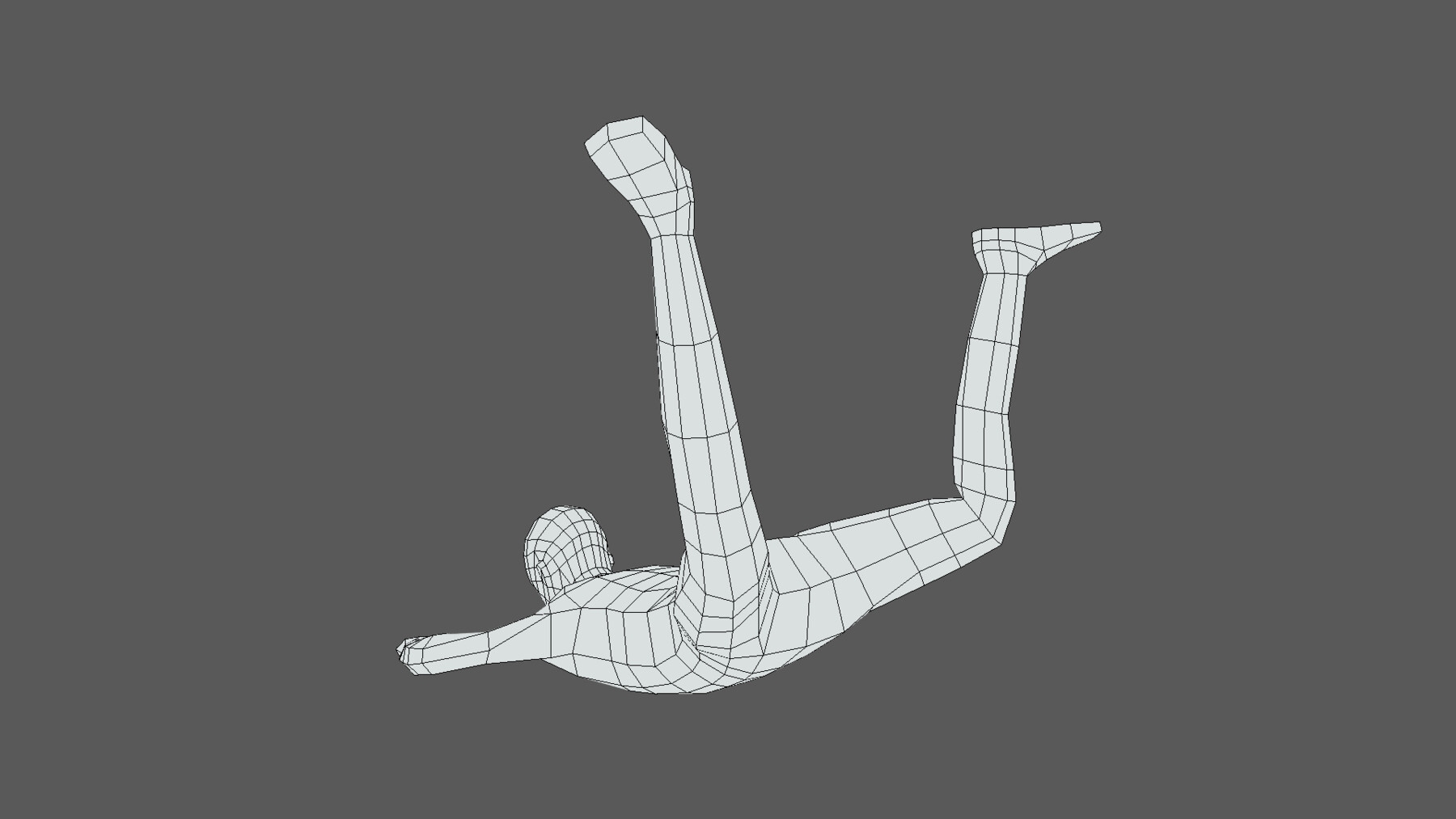 ArtStation - Low Poly Falling Kid | Game Assets