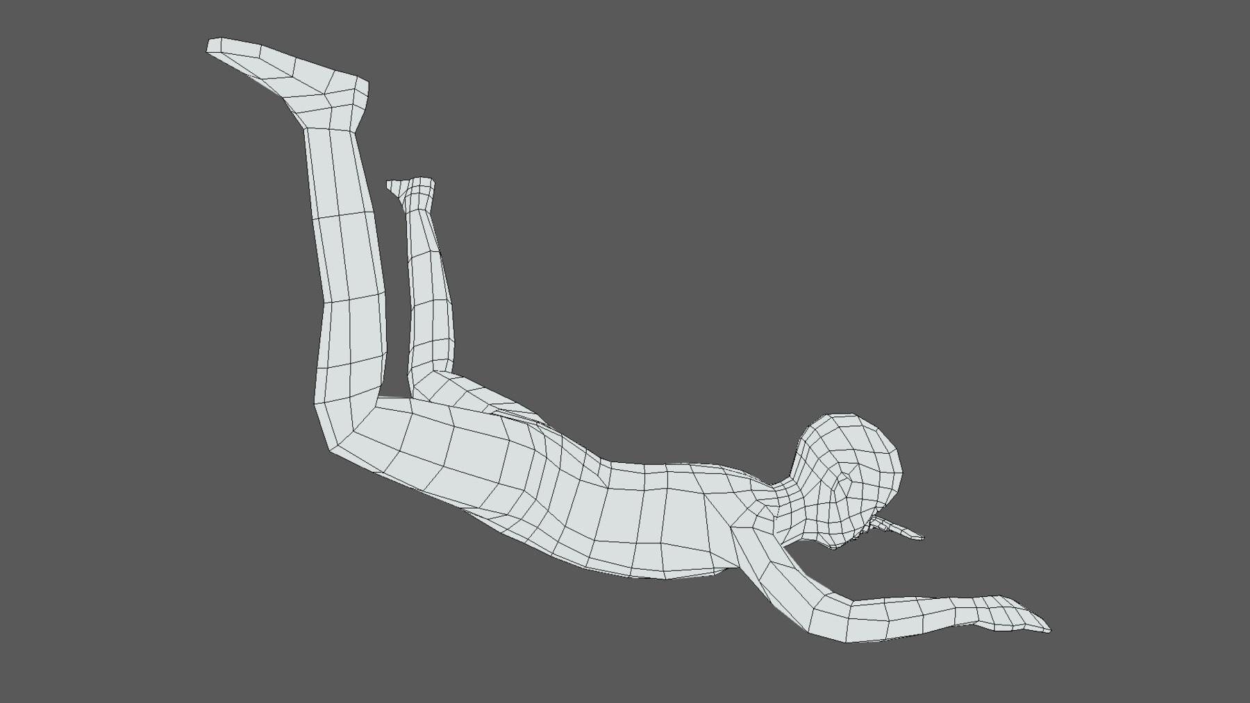 ArtStation - Low Poly Falling Kid | Game Assets