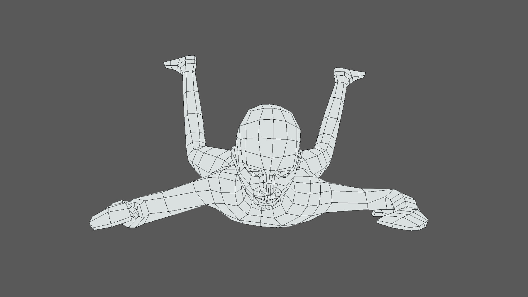 ArtStation - Low Poly Falling Kid | Game Assets